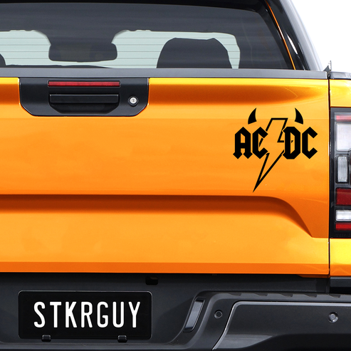 AC DC Decal Sticker – The Sticker Guy