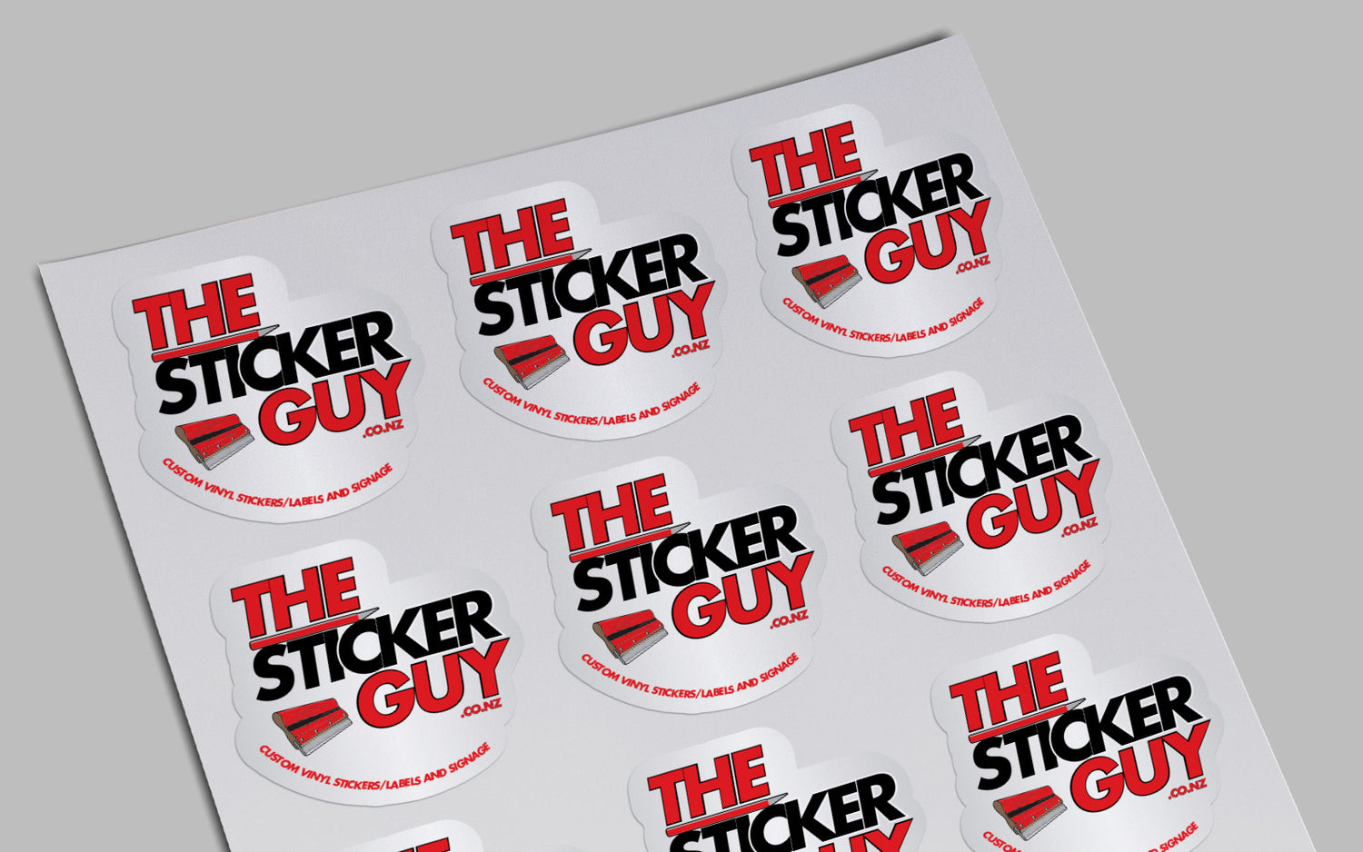 Custom Stickers, Labels, Decals And Signs | The Sticker Guy