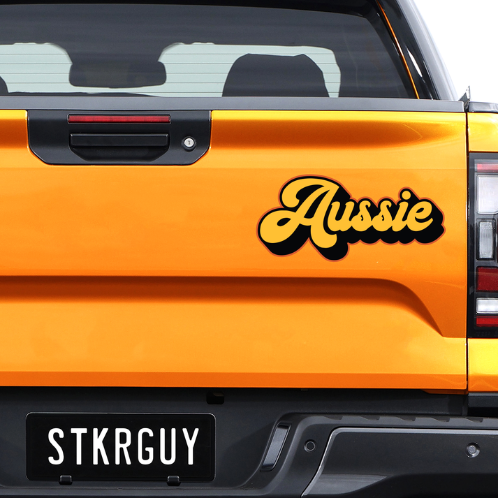 Aussie Australia Decal Sticker – The Sticker Guy