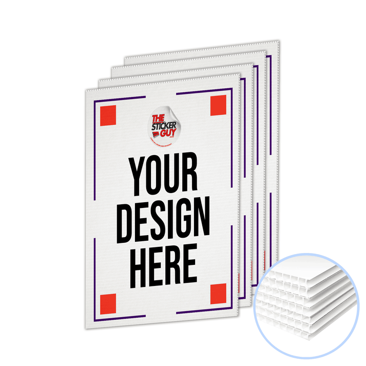 Custom Corflute Signs | The Sticker Guy