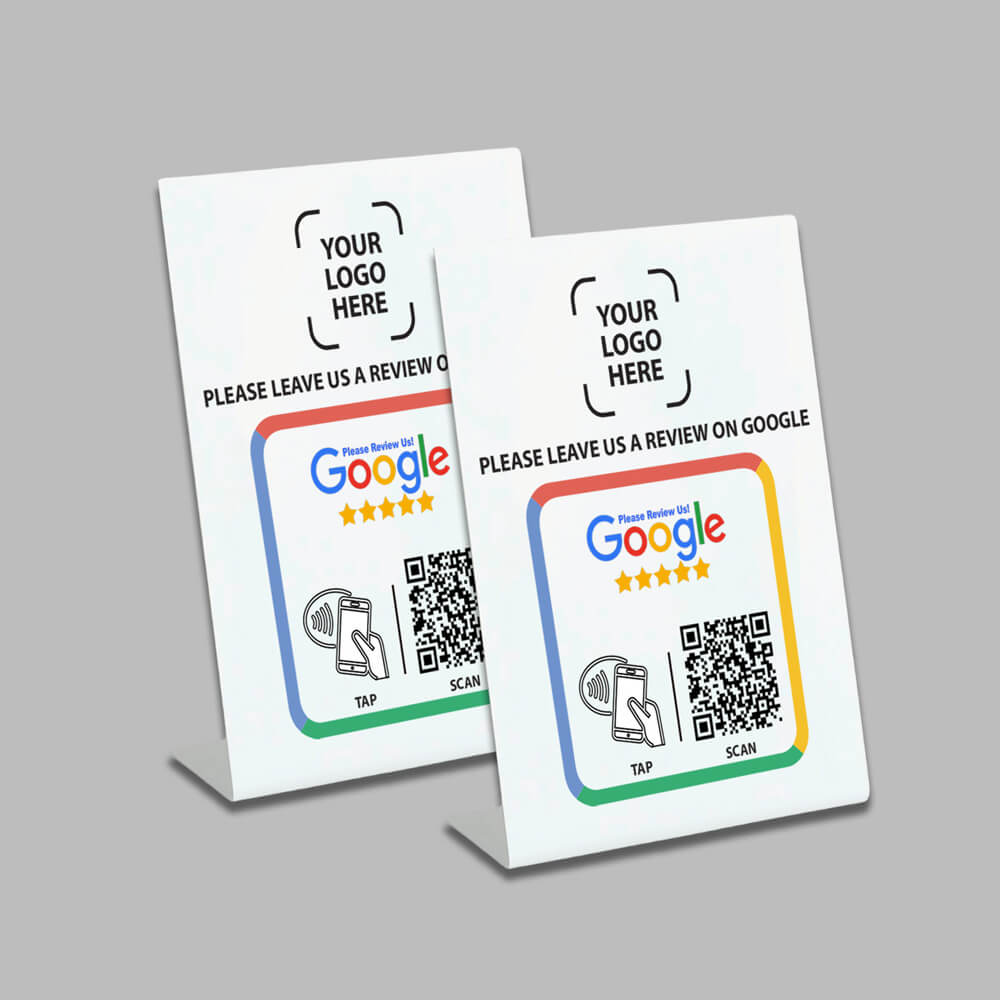 Google Review NFC/Tap Stand – The Sticker Guy