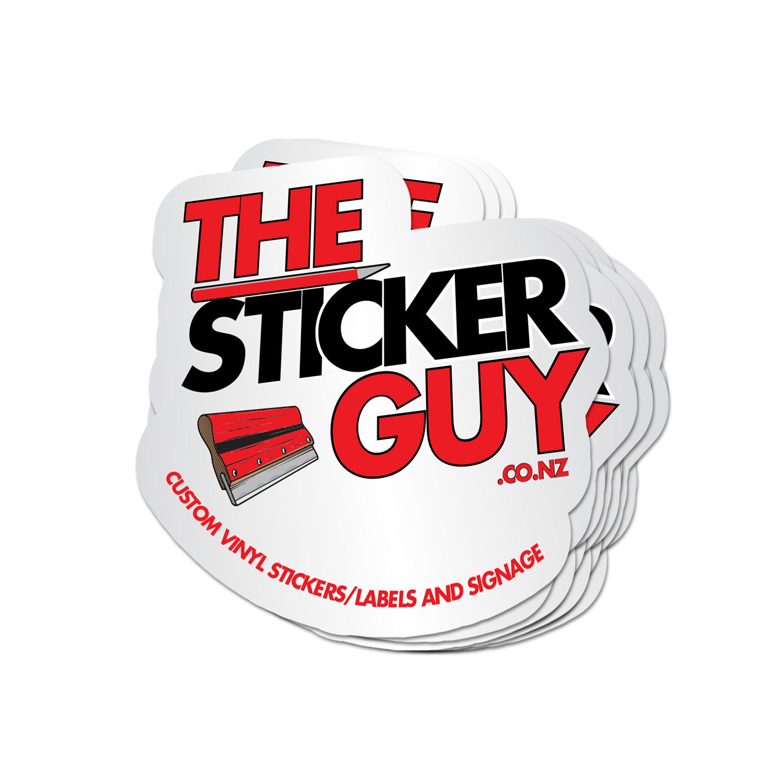 Die Cut Stickers NZ – Custom Shapes & Durable Finish | The Sticker Guy