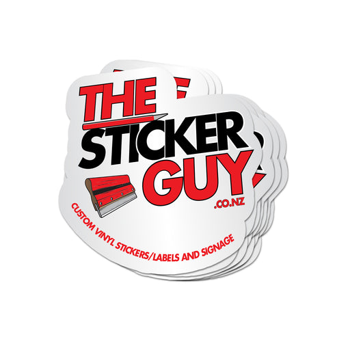 Die Cut Stickers NZ – Custom Shapes & Durable Finish | The Sticker Guy