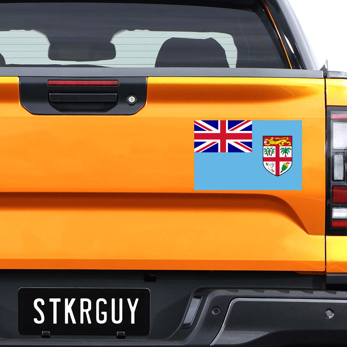 Fiji Flag Decal Sticker – The Sticker Guy
