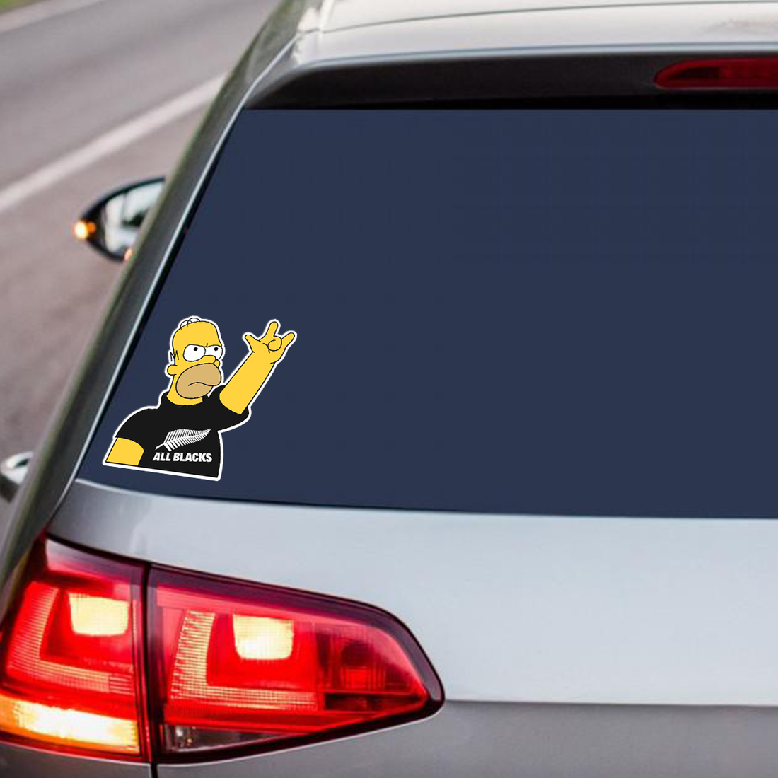Homer Simpson All Blacks New Zealand Sticker – The Sticker Guy