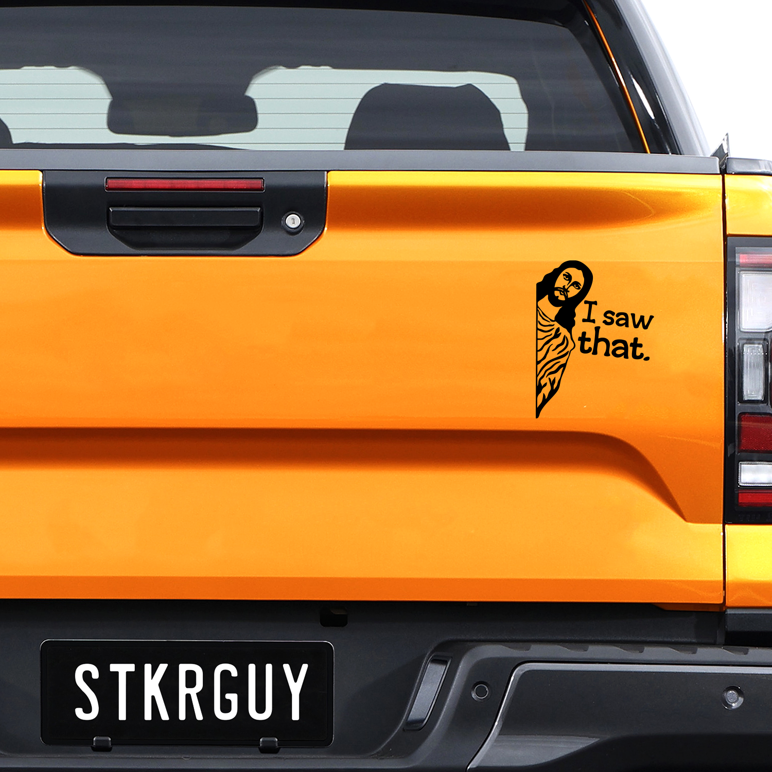 Jesus I saw That Vinyl Decal Sticker – The Sticker Guy