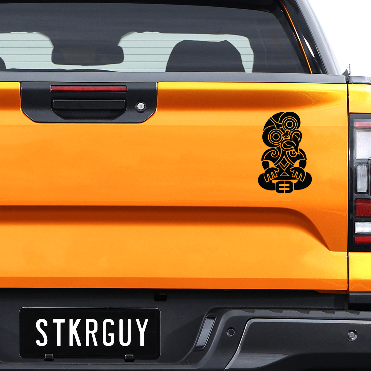 Maori Tiki Decal Sticker – The Sticker Guy