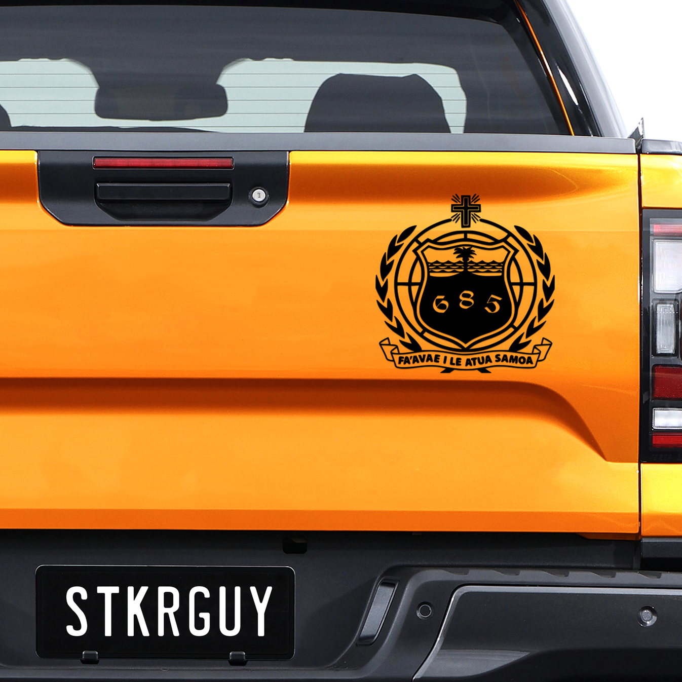 Samoan Shield 685 Sticker Decal – The Sticker Guy