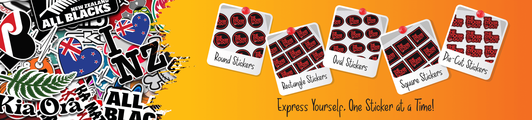 Custom Stickers, Labels, Decals And Signs | The Sticker Guy
