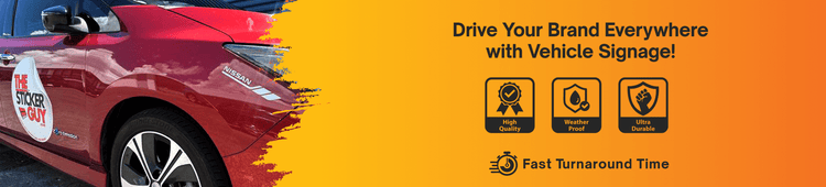 Custom Stickers, Decals, Vehicle Signage And Signs | The Sticker Guy