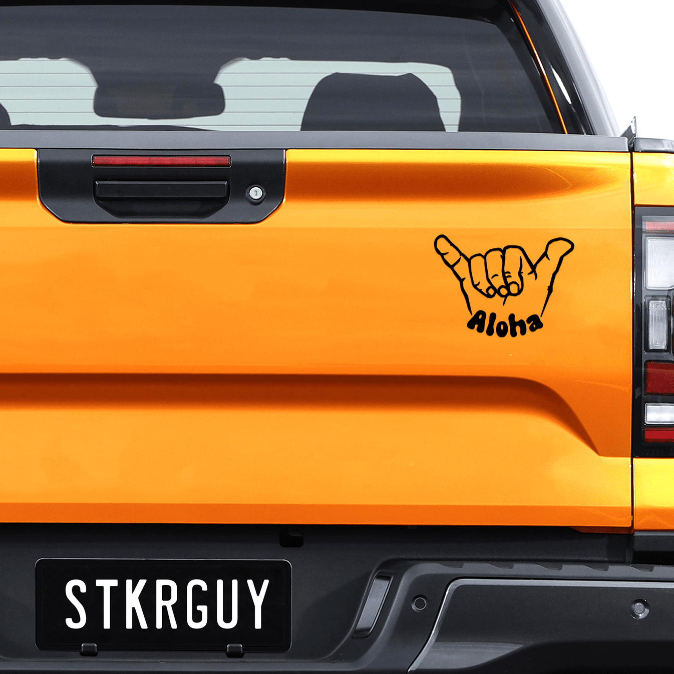 Aloha Shaka Hand Decal Sticker – The Sticker Guy