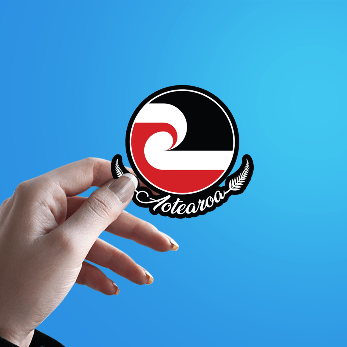 Aotearoa Maori Flag Sticker – The Sticker Guy