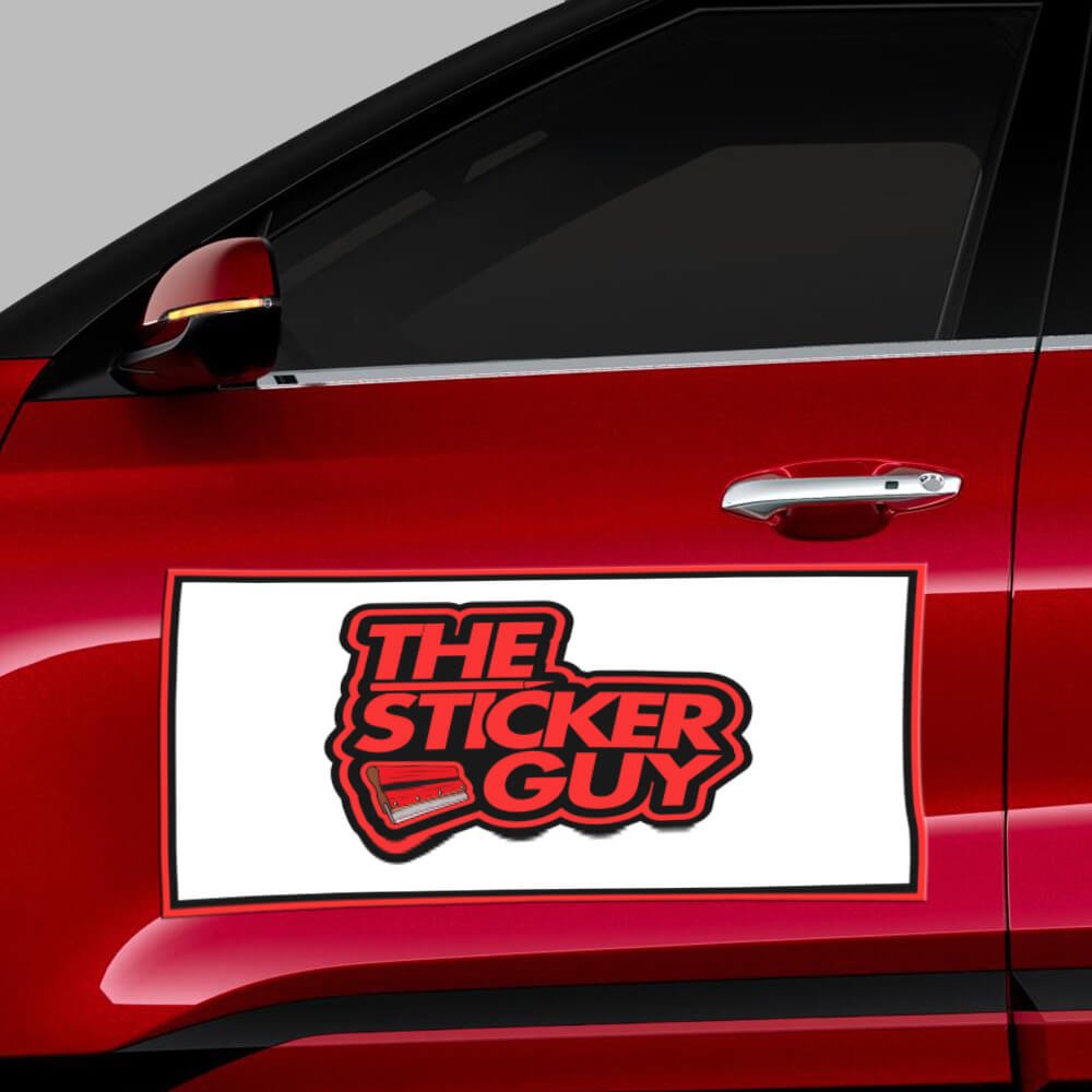 Car Magnet Signage printing – The Sticker Guy