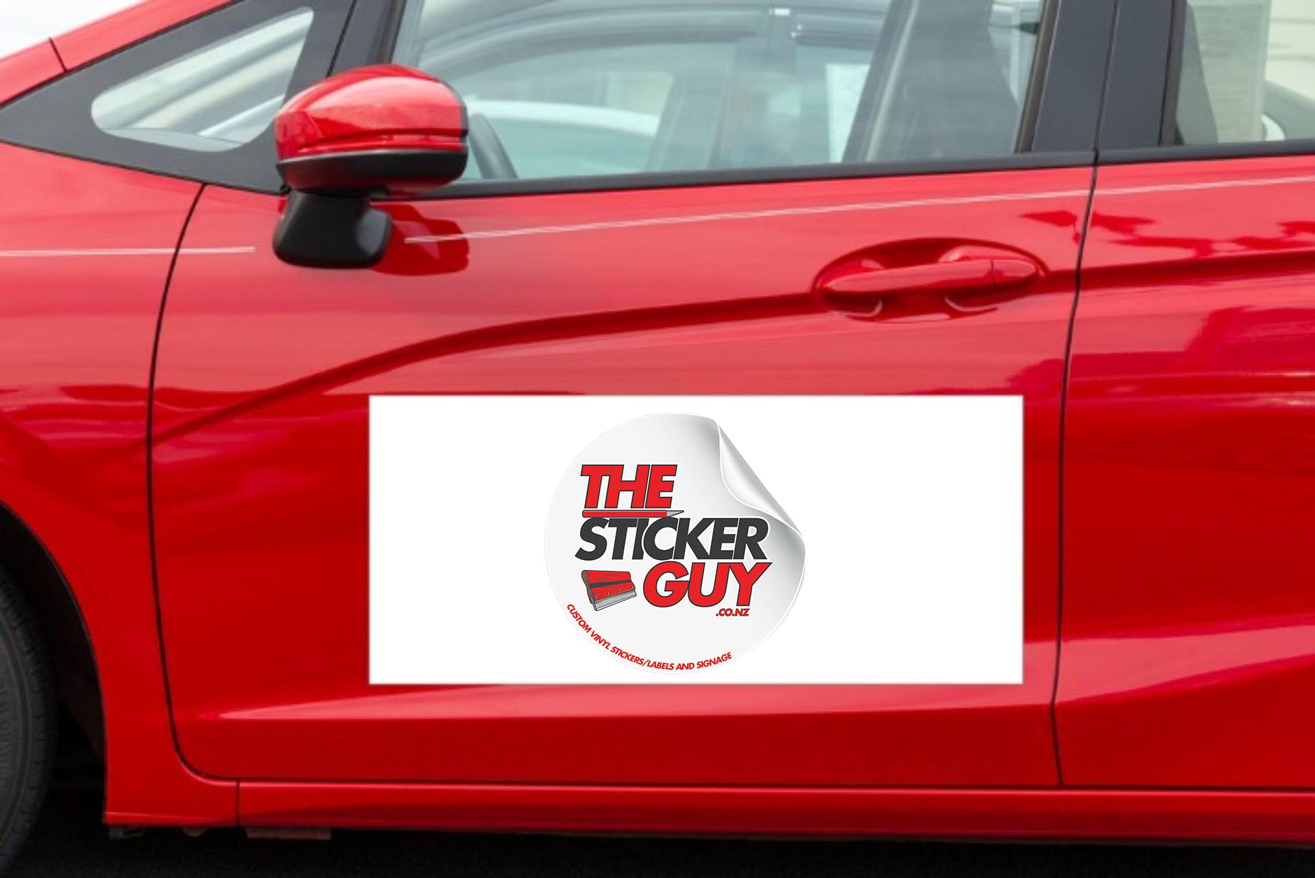 Car Magnet Signage printing – The Sticker Guy
