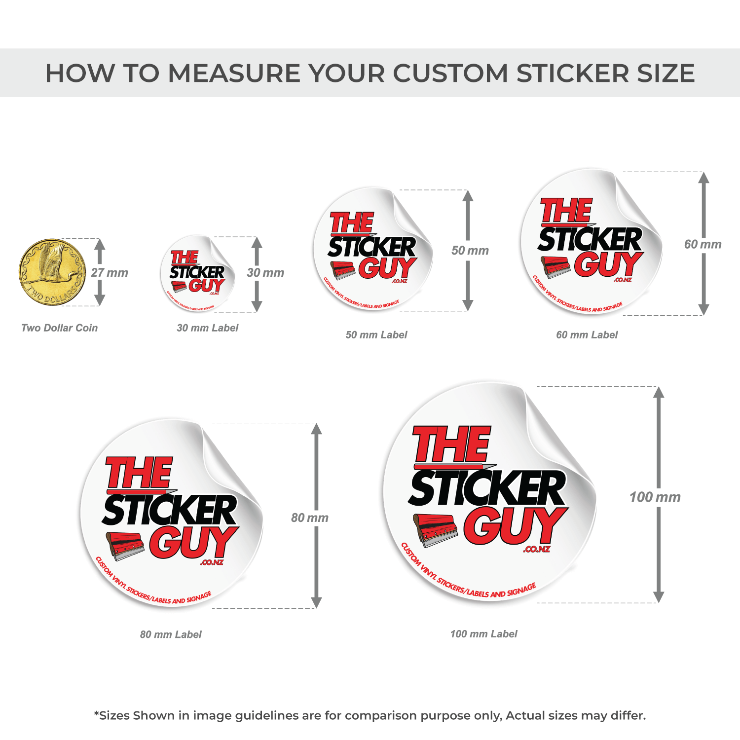 Vinyl Printed & Large Custom Stickers NZ | The Sticker Guy