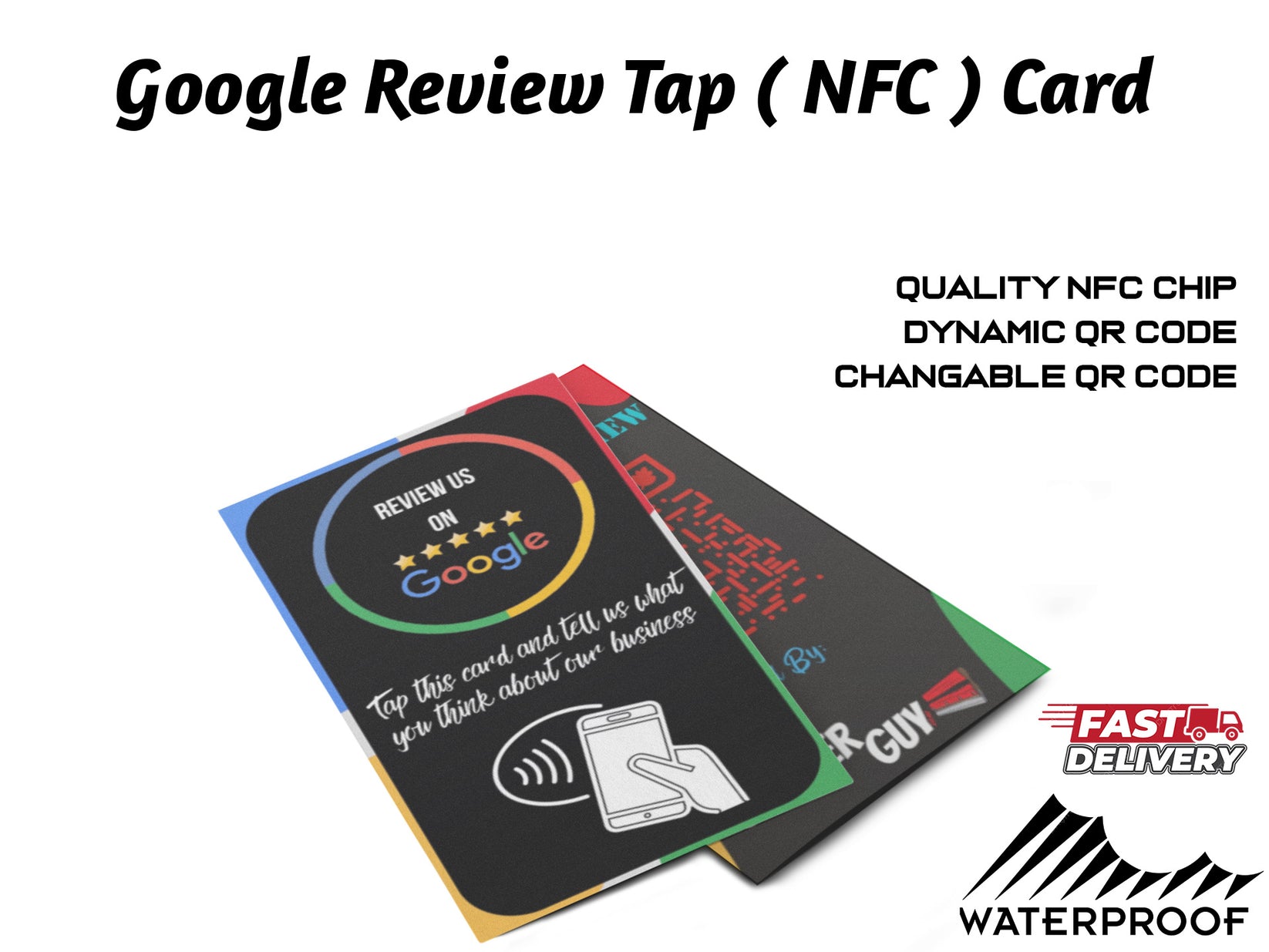 Google Review Tap Card – The Sticker Guy