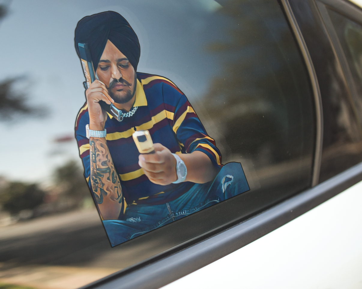 Sidhu Moosewala Car Decal Sticker – The Sticker Guy