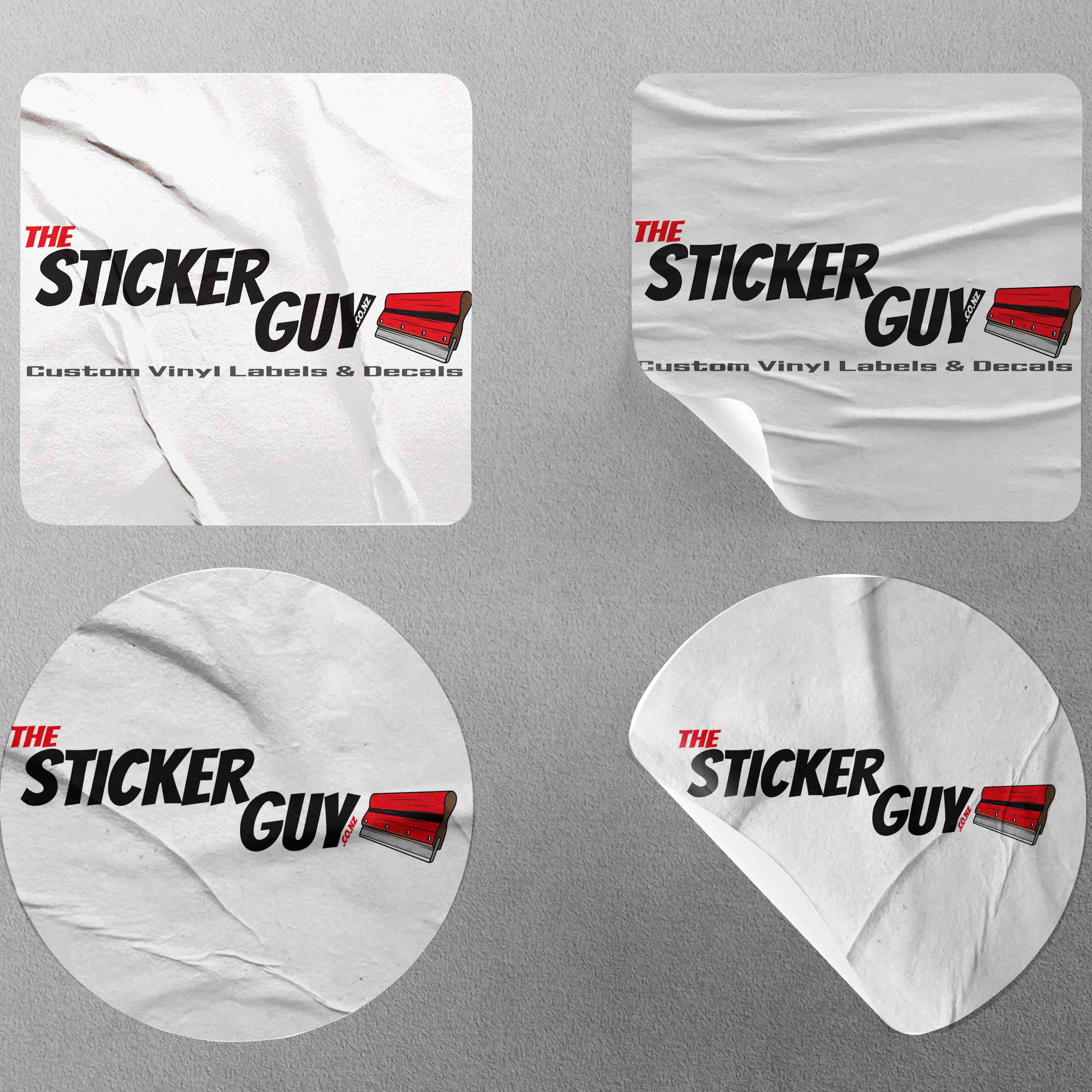 Custom Printed Stickers ( Die Cut) – The Sticker Guy