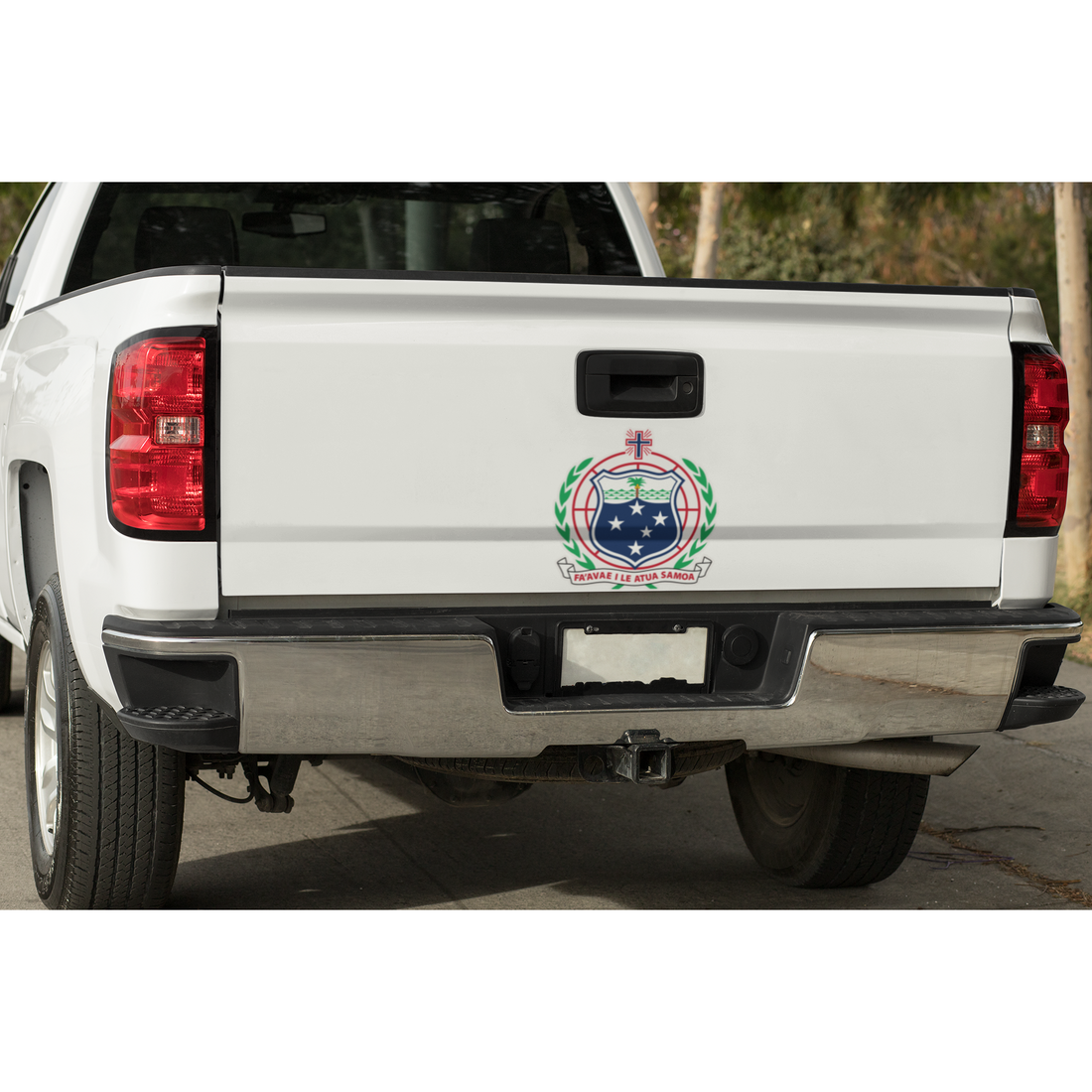 Samoa Shield Car Decal Sticker – The Sticker Guy